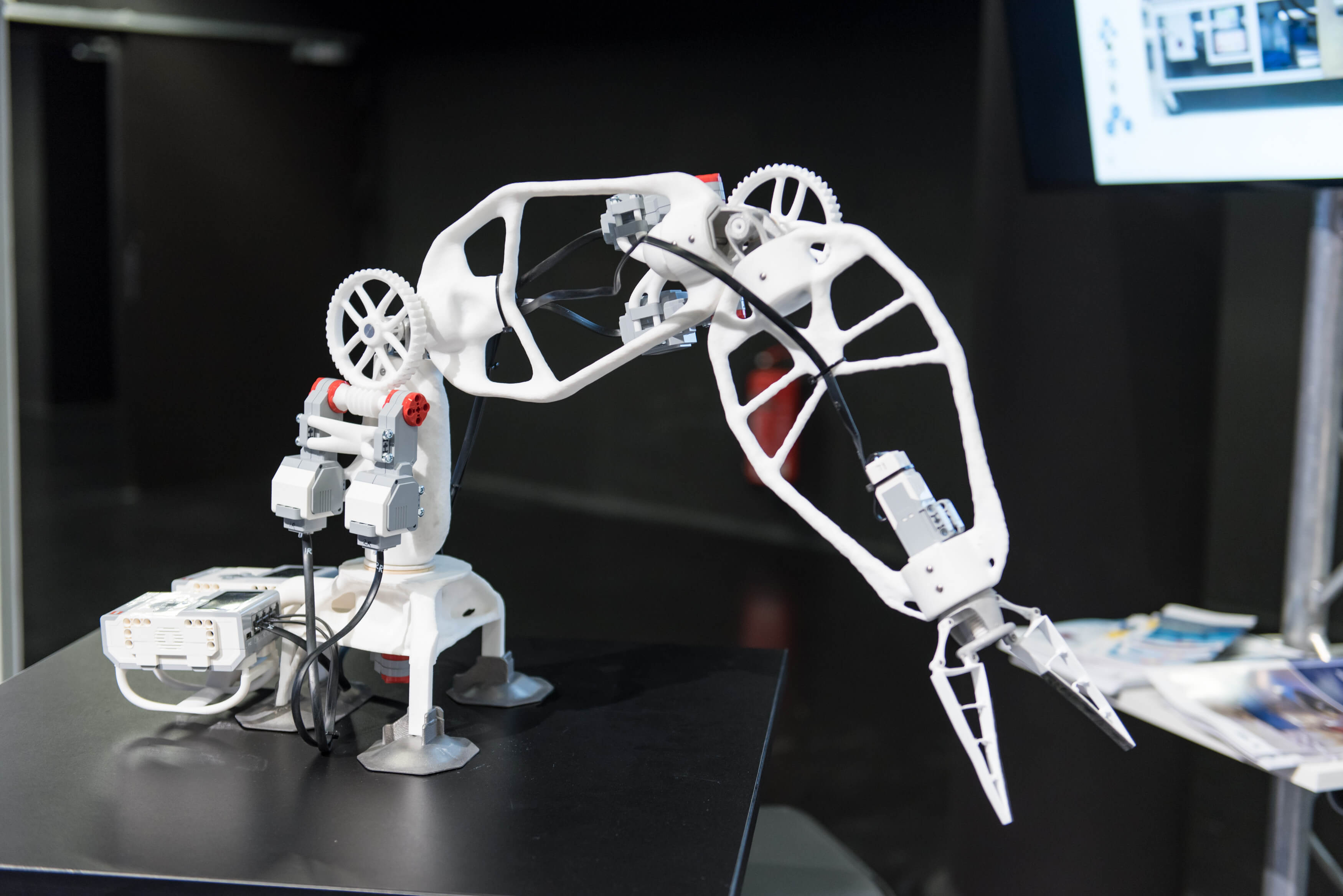 Additiv gefertigter Roboterarm